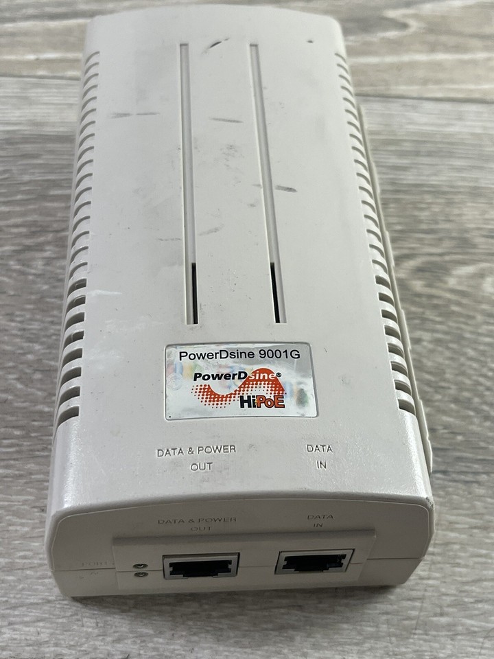 PowerDsine 9001G/AC 1-Port 30W Gigabit PoE Midspan unit only | eBay