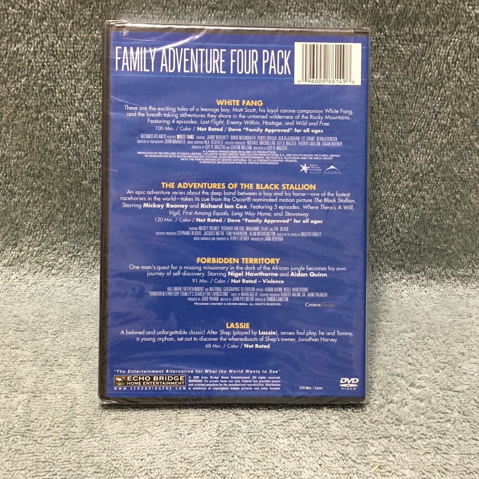 Family Adventure Collectors Set, (DVD, 2010) 96009881498| eBay