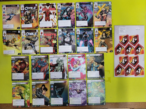 Marvel Champions Next Evolution Complete Promo Set 22 cards Full ...