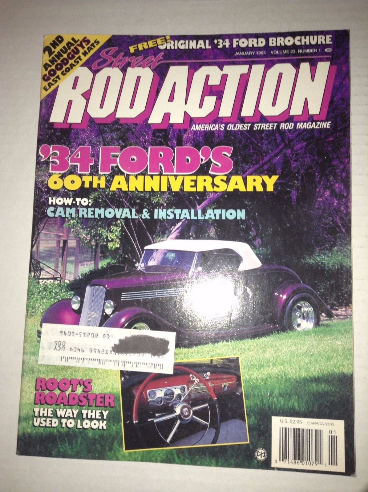 Rod Action Magazine 60th Anniversary Cam Removal January 1994 ...