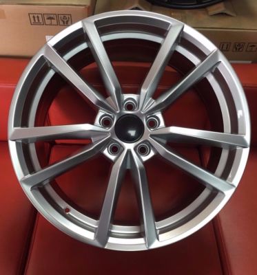 18" PRETORIA STYLE ALLOY WHEELS FITS SKODA SEAT LEON EXEO ALTEA SILVER ...