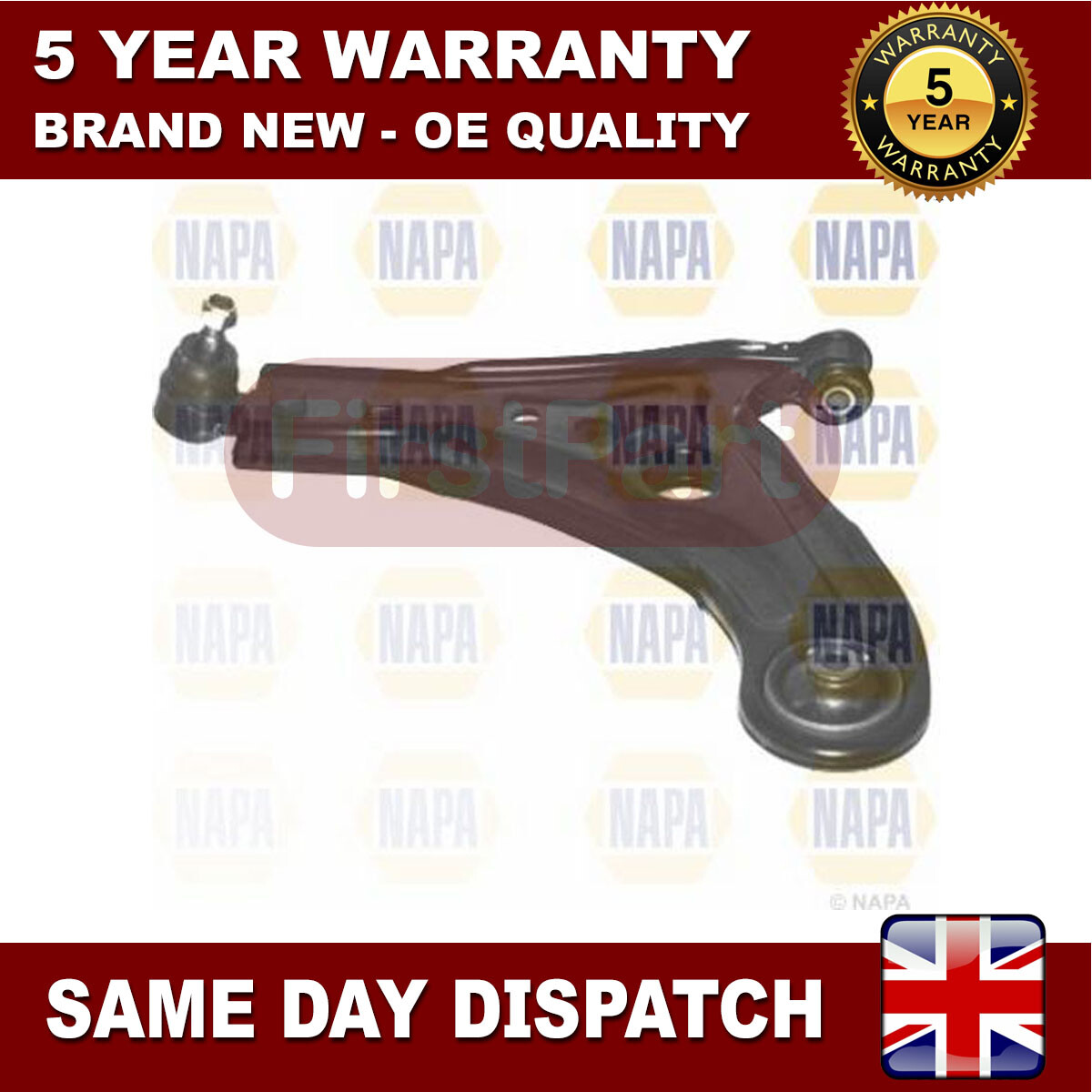 Fits Aveo Kalos 1.2 1.4 FirstPart Front Left Track Control Arm #2 ...