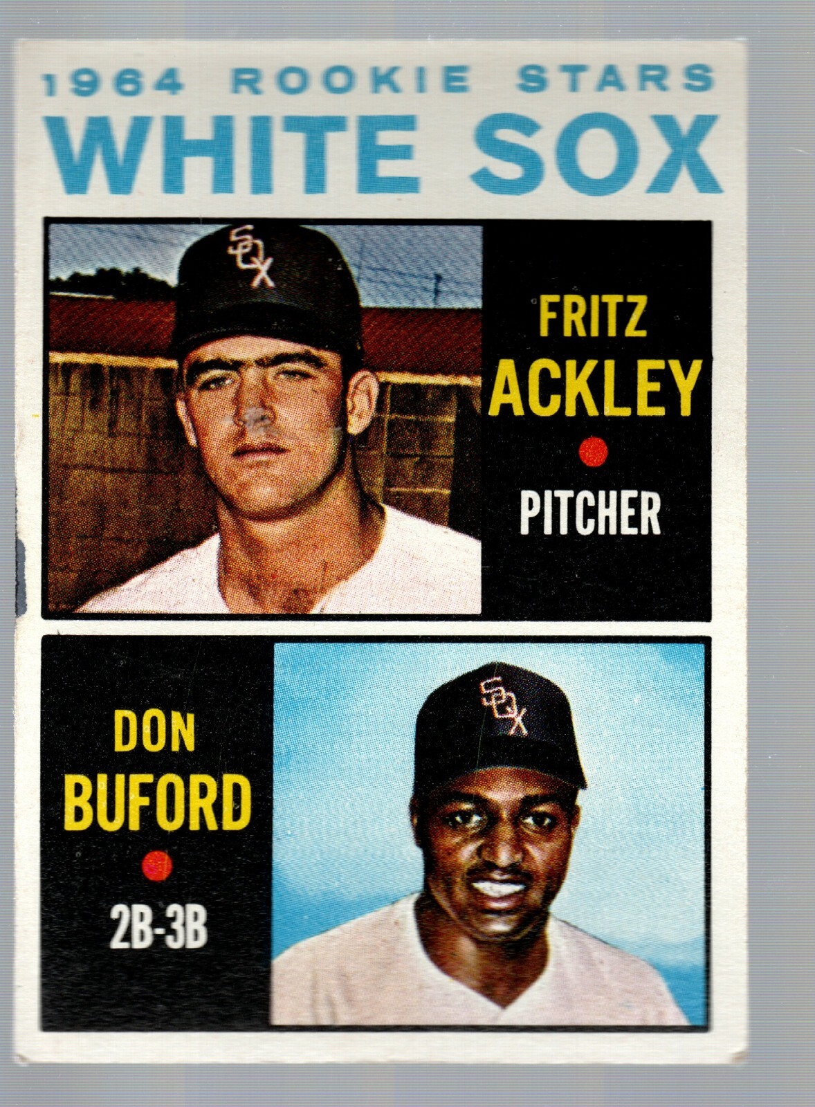 1964 Topps #368 Rookie Stars / Fritz Ackley RC / Don Buford RC ...