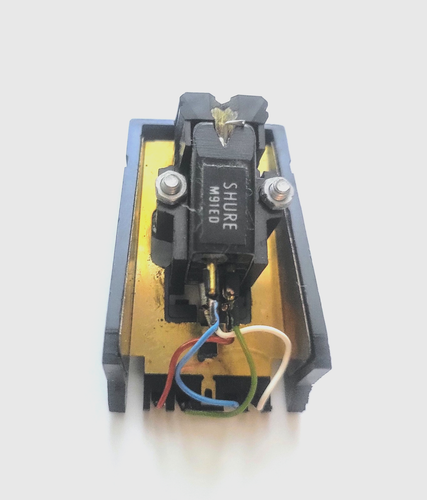 Original Dual 1019 Turntable Headshell w/Shure M91ED Cartridge (Item ...