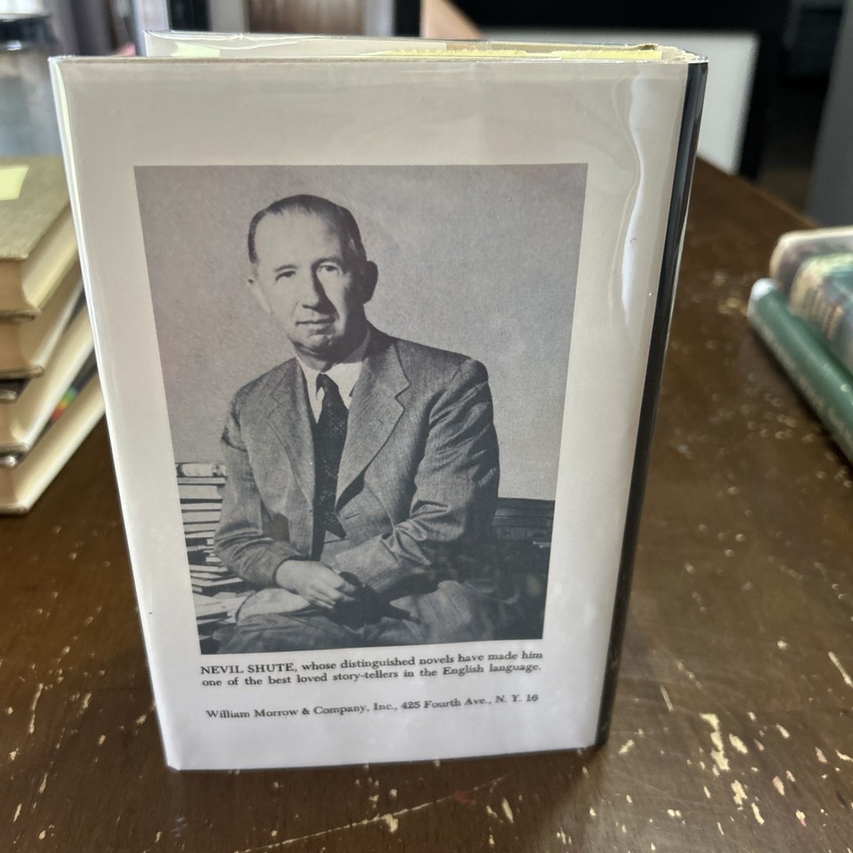 1957 1ST US ED ON THE BEACH NEVIL SHUTE HC/DJ WILLIAM MORROW SCIENCE ...