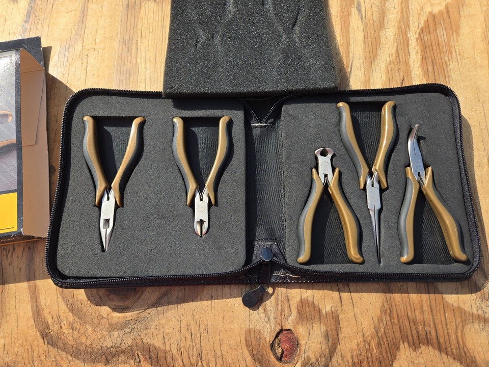 NOS Craftsman Professional 5pc Mini Precision Pliers Set 45671 Nipper ...