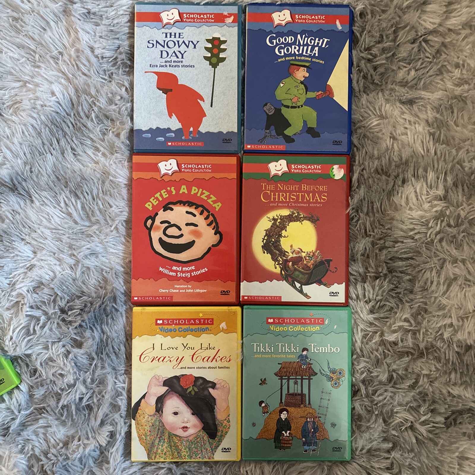 Lot Of 6 Scholastic video collection DVDs Preowned | eBay