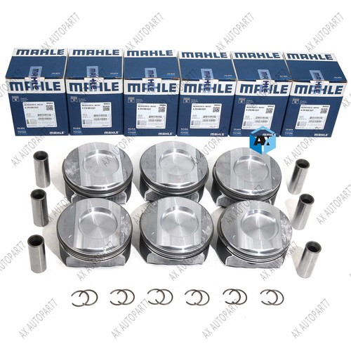 6x Pistons Rings Set Φ92.9mm For Mercedes-Benz M276 3.5L R172 W221 ...