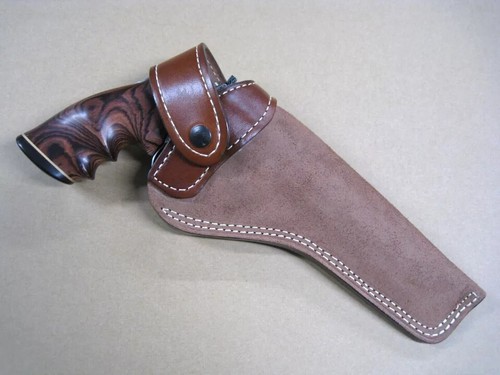 Azula Leather Cross Draw Lined Outdoor Belt Holster For Colt Python ...