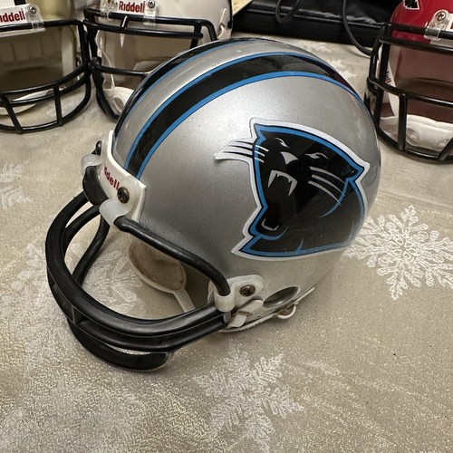 1995 Official NFL Riddell Mini Helmet Carolina Panthers 3 5/8 Rare Find ...