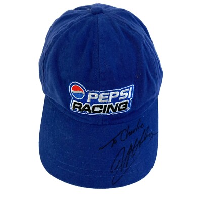 Jeff Gordon Autographed Pepsi Racing Team Baseball/Golf Cap Adjustable ...