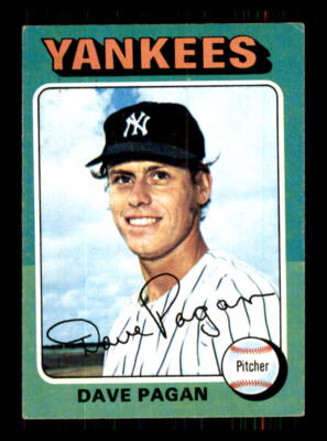 1975 Baseball Topps Dave Pagan New York Yankees #648 RC2 | eBay