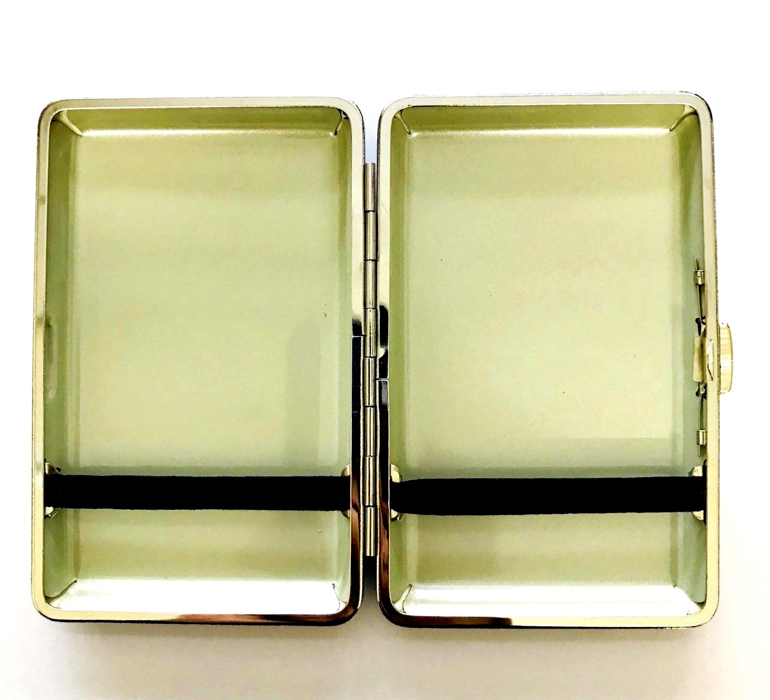 SUPER KING Size Cigarette Case LEATHER EFFECT Pattern Holds 12-14 ...