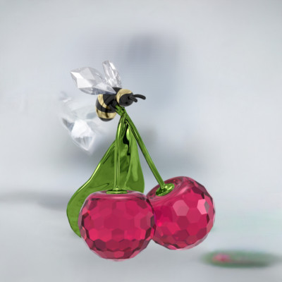 Swarovski Crystal IDYLLIA Bee and Cherry 5667550 NEW | eBay