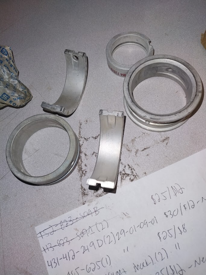 new VW Type 1 Line Bore Bearings # 111 198 475 german NOS OVERSIZED | eBay