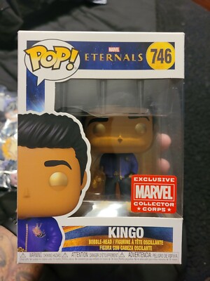 Funko Pop! Marvel Eternals Kingo #746 Collector Corps Exclusive | eBay