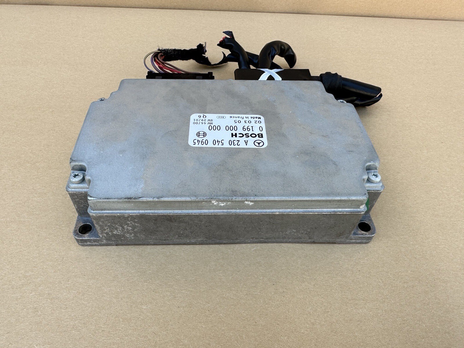 Mercedes R230 SL-Class Battery Stabilization Load Control Module ...