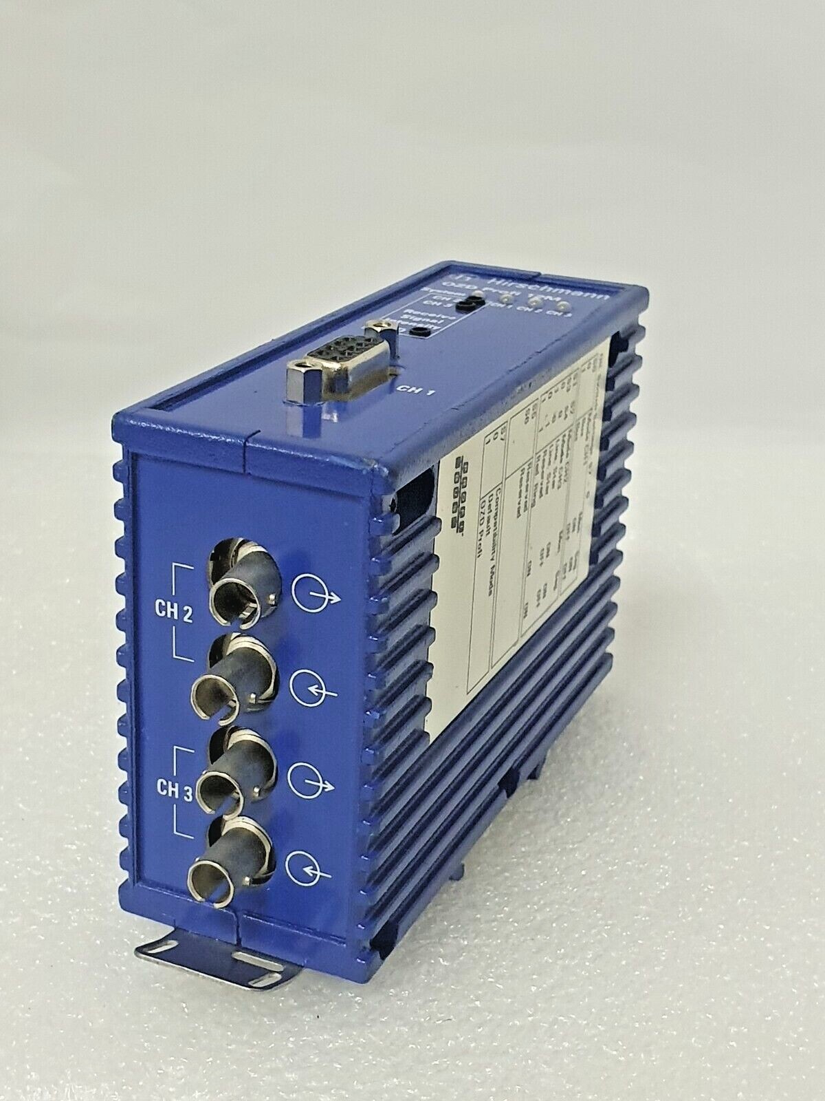 Lot of 2 Hirschmann OZD PRODI 12M G12 Fiber optic Module Profibus,Used ...