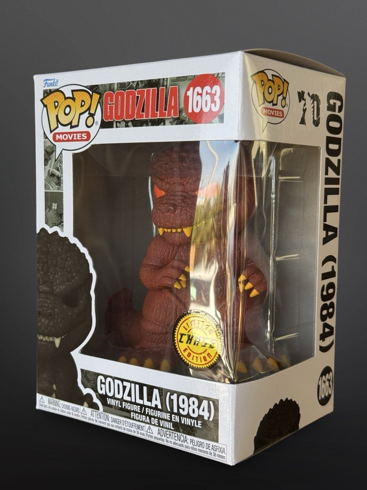 Funko Pop! Vinyl: Godzilla - Godzilla Red (1984) (Chase) #1663 New In ...