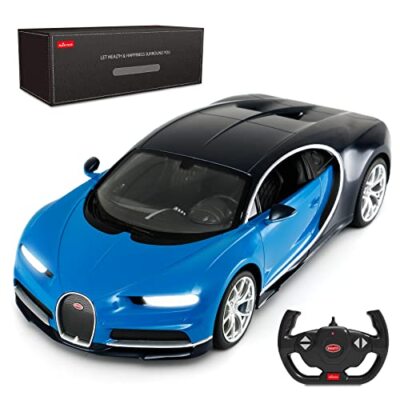 RC Bugatti Chiron Remote Control Car, 1/14 Bugatti Chiron RC Car Blue ...