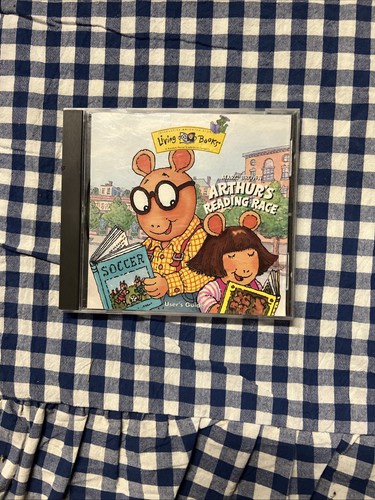 Arthur’s Reading Race Windows CD-Rom 1996 Living Books PC Computer Game ...