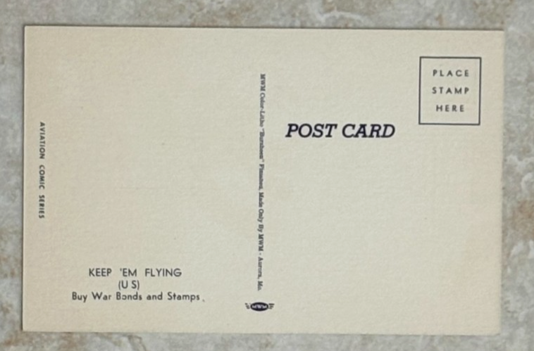 World War II: Humorous Keep 'Em Flying Buy War Bonds and Stamps ...