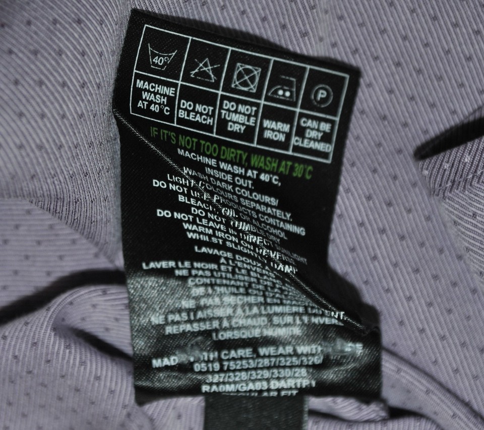 Ted Baker Men’s Purple Shirt Size 16 100% Cotton Long Sleeve Button-Up | eBay