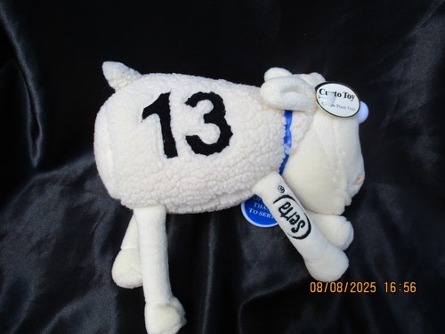 Serta Lucky No. 13 Blue Eye Serta Mattress Counting Sheep Stuffed ...