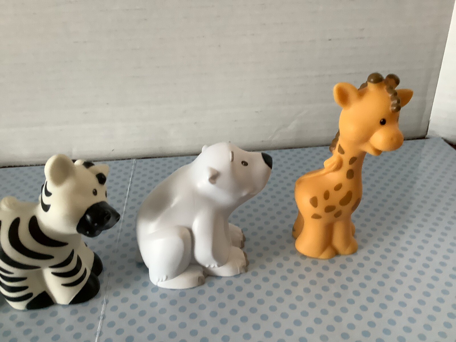 Fisher Price Little People- Zebra, Bear, Gorilla And Giraffe | eBay