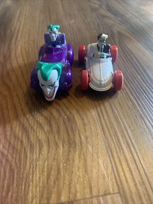 Vintage McDonald's DC Comics 1993 The Joker Car And A Two Face Car | eBay