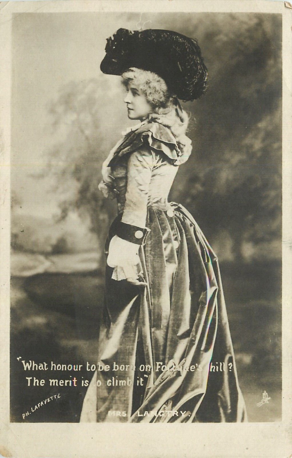 MRS. LANGTRY, STAGE FAVOURITES, Tuck 5000 | eBay