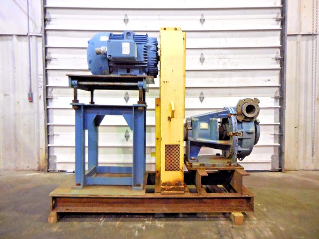 Rx-3621 Metso Hm150 Fhc-d 6" X 4" Slurry Pump W/ 75hp Motor and Frame ...