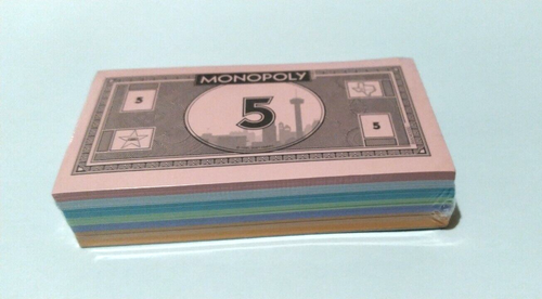 FULL SET OF MONOPOLY MONEY 210 NOTES 2021 NEW | eBay UK