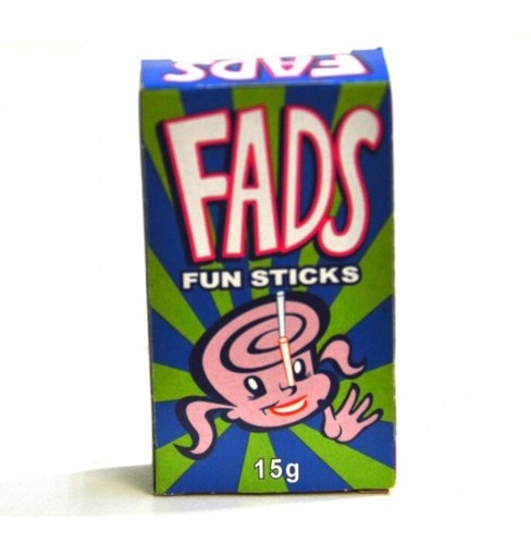 4 x 6 PACK FYNA FADS FUN STICKS BOXES FAGS WHITE MUSK BULK LOLLIES KIDS ...