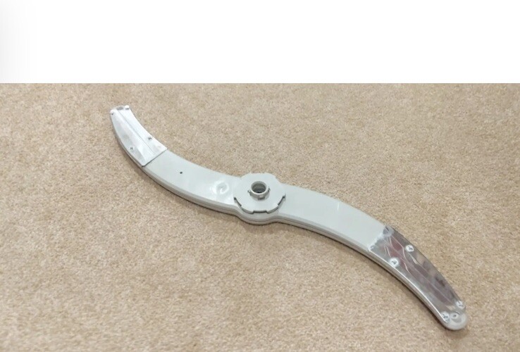 GE Dishwasher GDT645SFN2DS Lower Spray Arm P/N WD22X33499 WD22X26621 ...