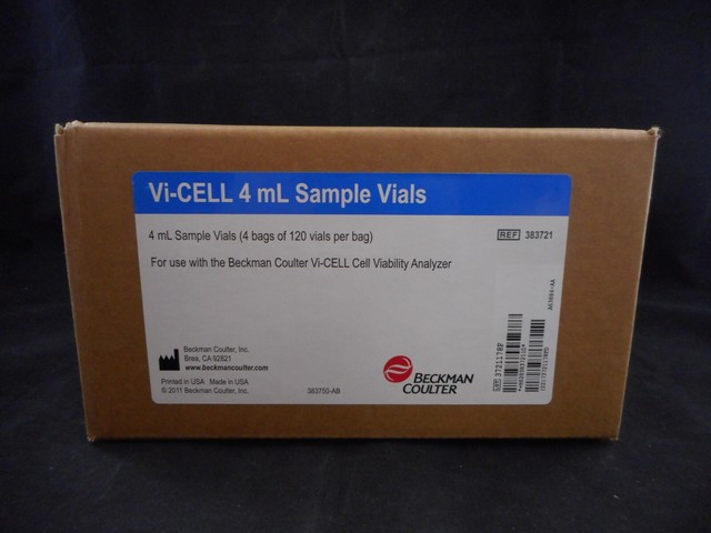 Beckman Coulter Vi-cell 4ml Sample Vials 383721 for sale online | eBay
