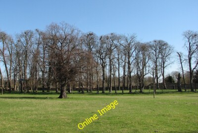 Photo 6x4 Rookery at Westwick Hall Oakington This March-morning view ...