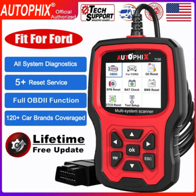 OBD2 Scanner Car Code Reader Fit For Ford F150 F250 All System ...