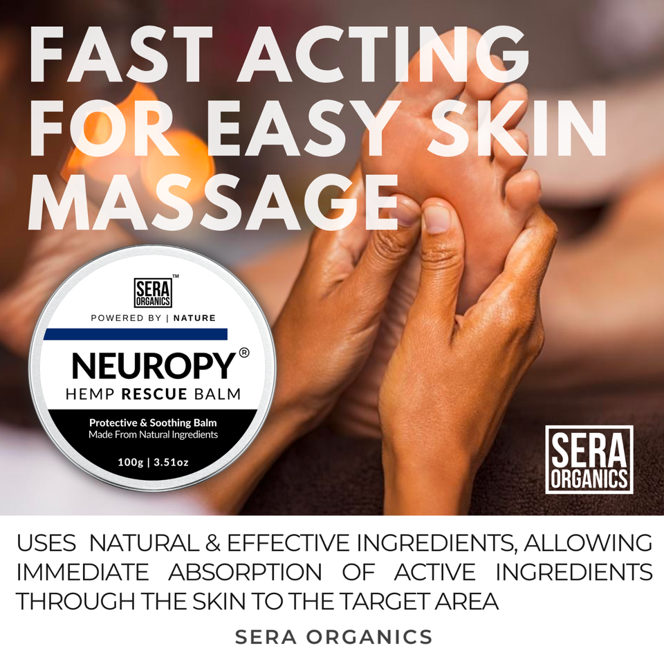 Neuropathy Cream Nerve Pain Relief Balm Feet Legs Hands Burning ...