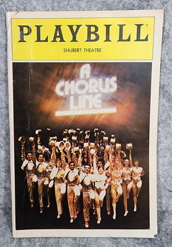 A Chorus Line Broadway Musical Playbill May 1983 Shubert Theatre | eBay