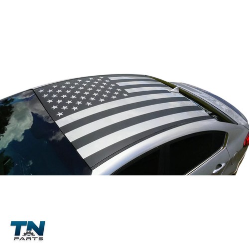 Large American flag vinyl decal UNIVERSAL size on top roof, hood | eBay