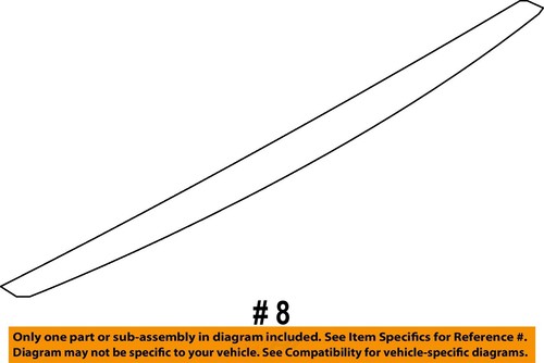 90816-1ba0a Nissan Finisher ASSY 908161BA0A Genuine OEM Part for sale ...