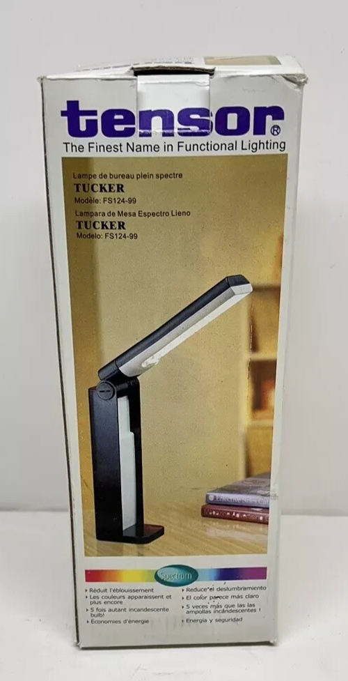 Tensor (FS 124 - 99) Folding Lamp Compact Desk Light Works, used with ...