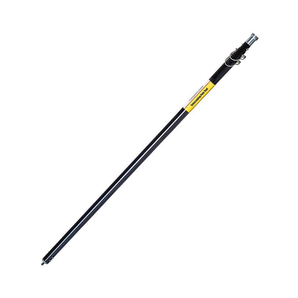 Lag Pole 7 ft. to 17 ft. Adjustable Steel with 7 ft. 4 in. Collapsed ...