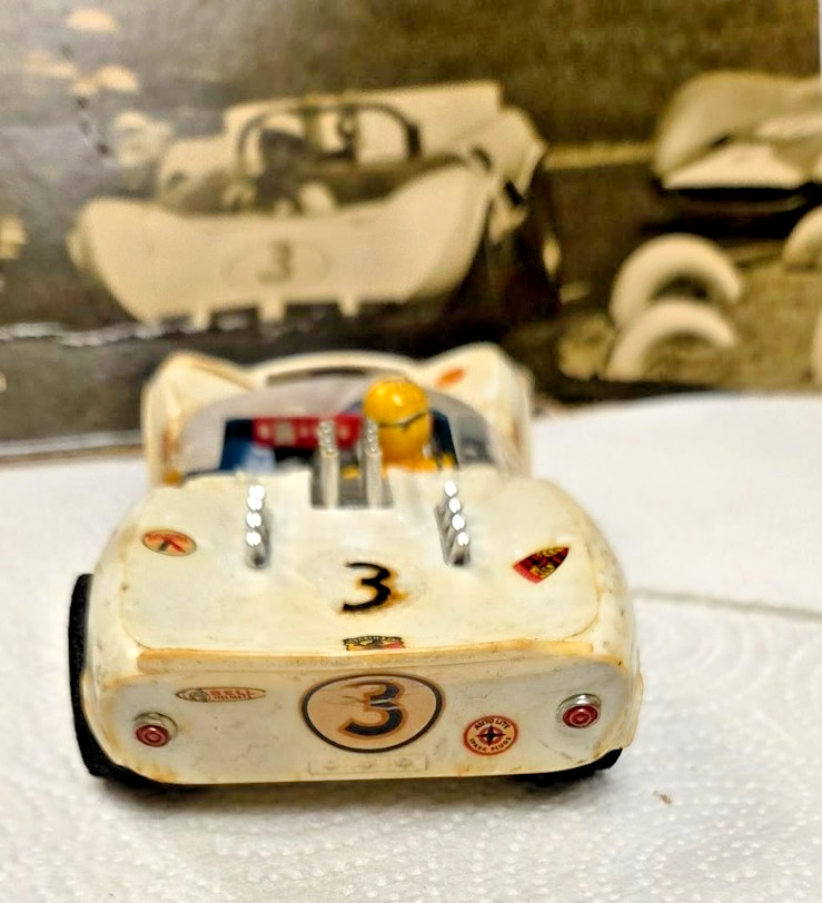 Vintage COX Chaparral 2D 1/24 Slot Car #3 – Die-Cast Magnesium Chassis ...
