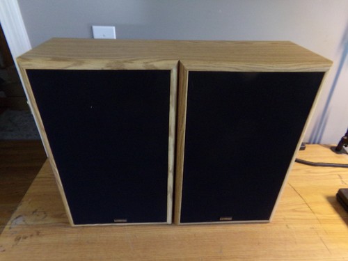 PAIR OF CAMBRIDGE SOUNDWORKS MODEL SIX HENRY KLOSS SPEAKERS | eBay