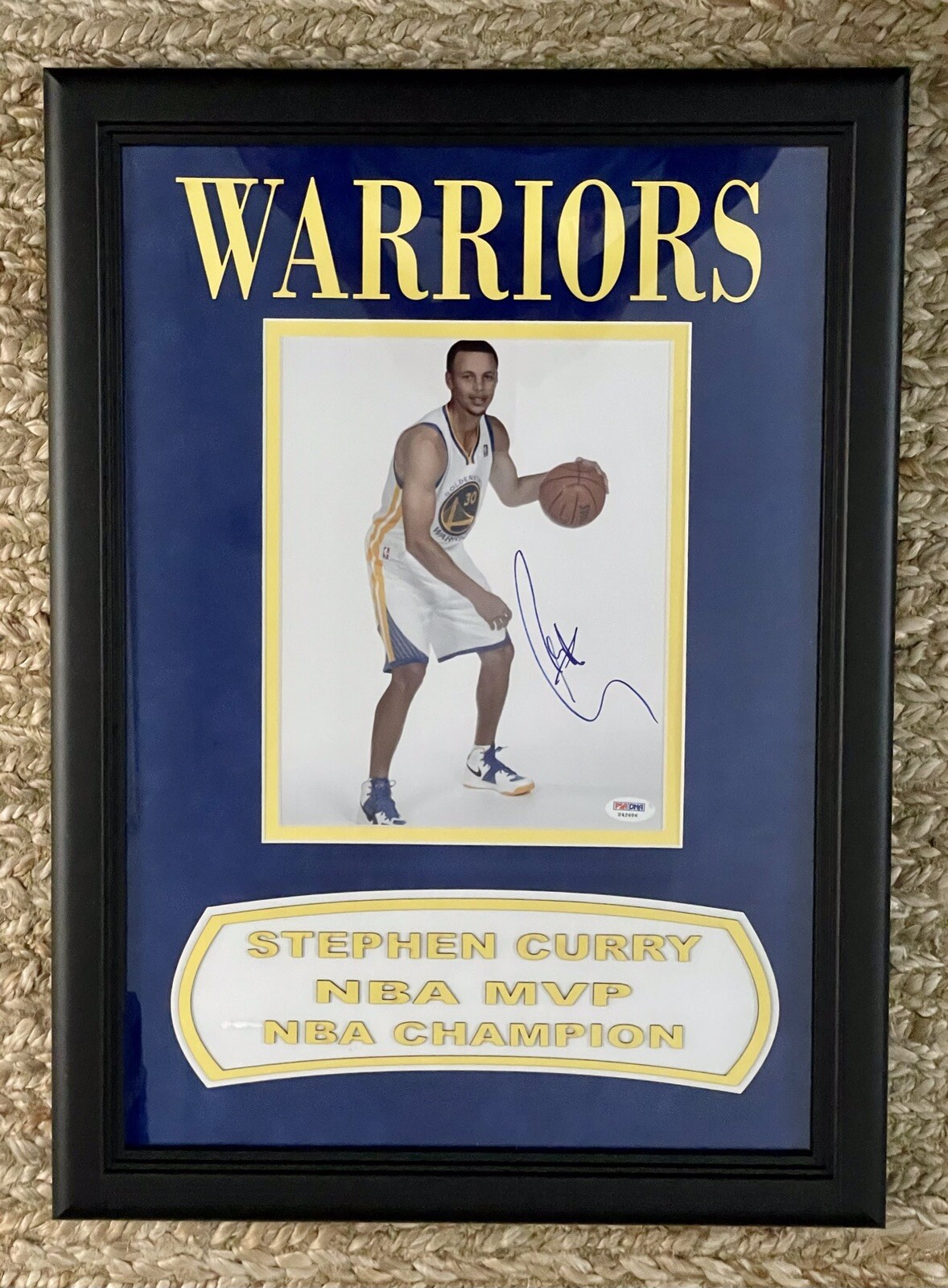 Stephen Curry Autographed Memorabilia | Signed Photo, Jersey ...