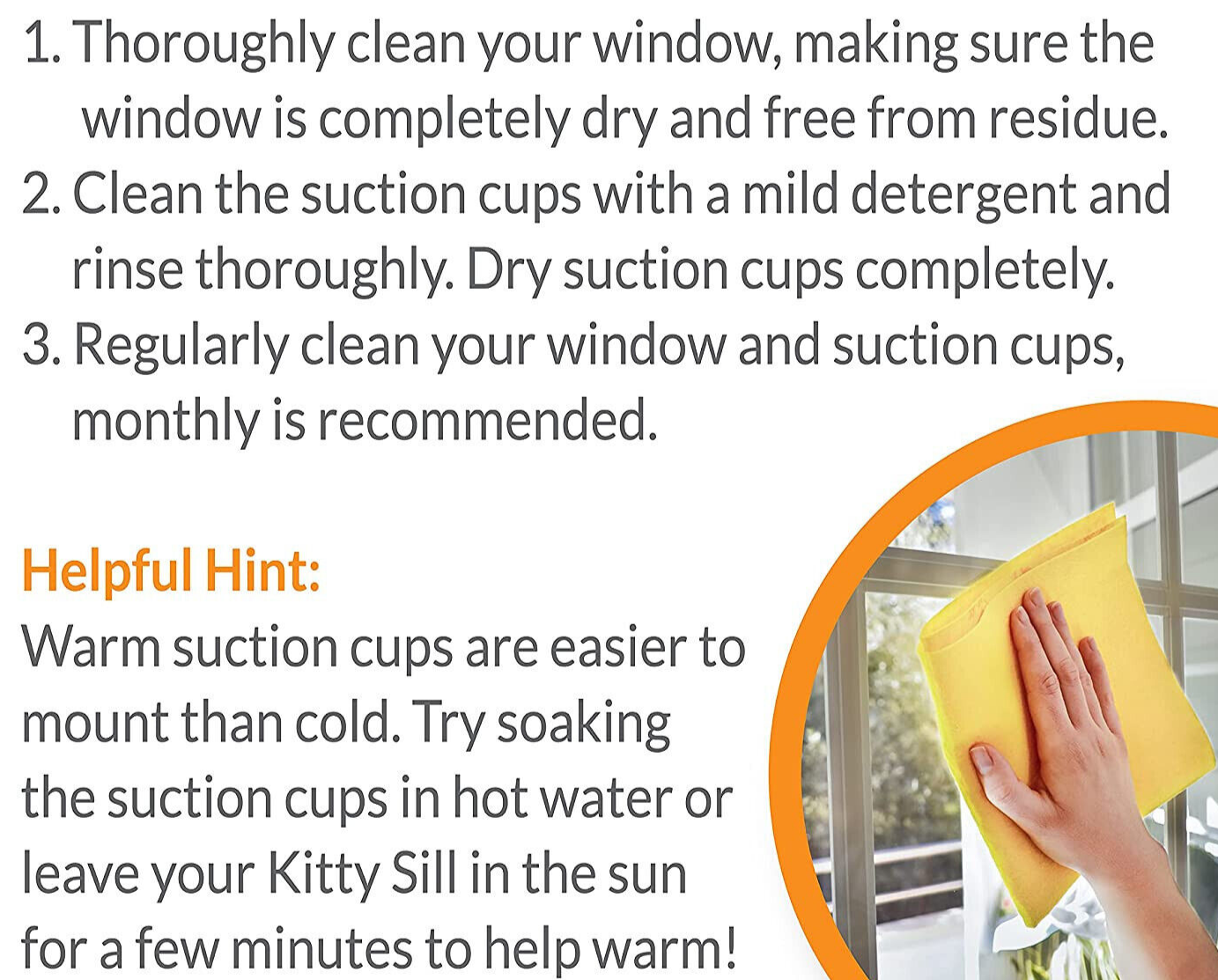 K&H Pet Products EZ Mount Kitty Sill Cat Window Mounted Perch Bed ...