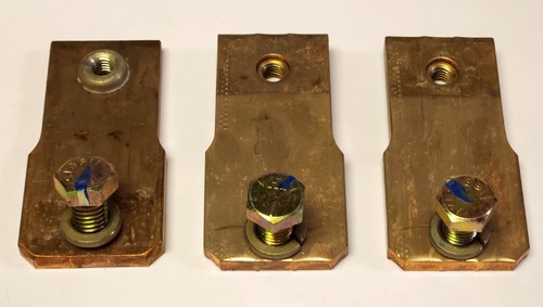 SET OF 3 EATON CUTLER HAMMER M Frame Breaker Type MDL HMDL CU Copper ...