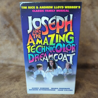 Joseph and the Amazing Technicolor Dreamcoat (VHS, 2000) Donny Osmond ...